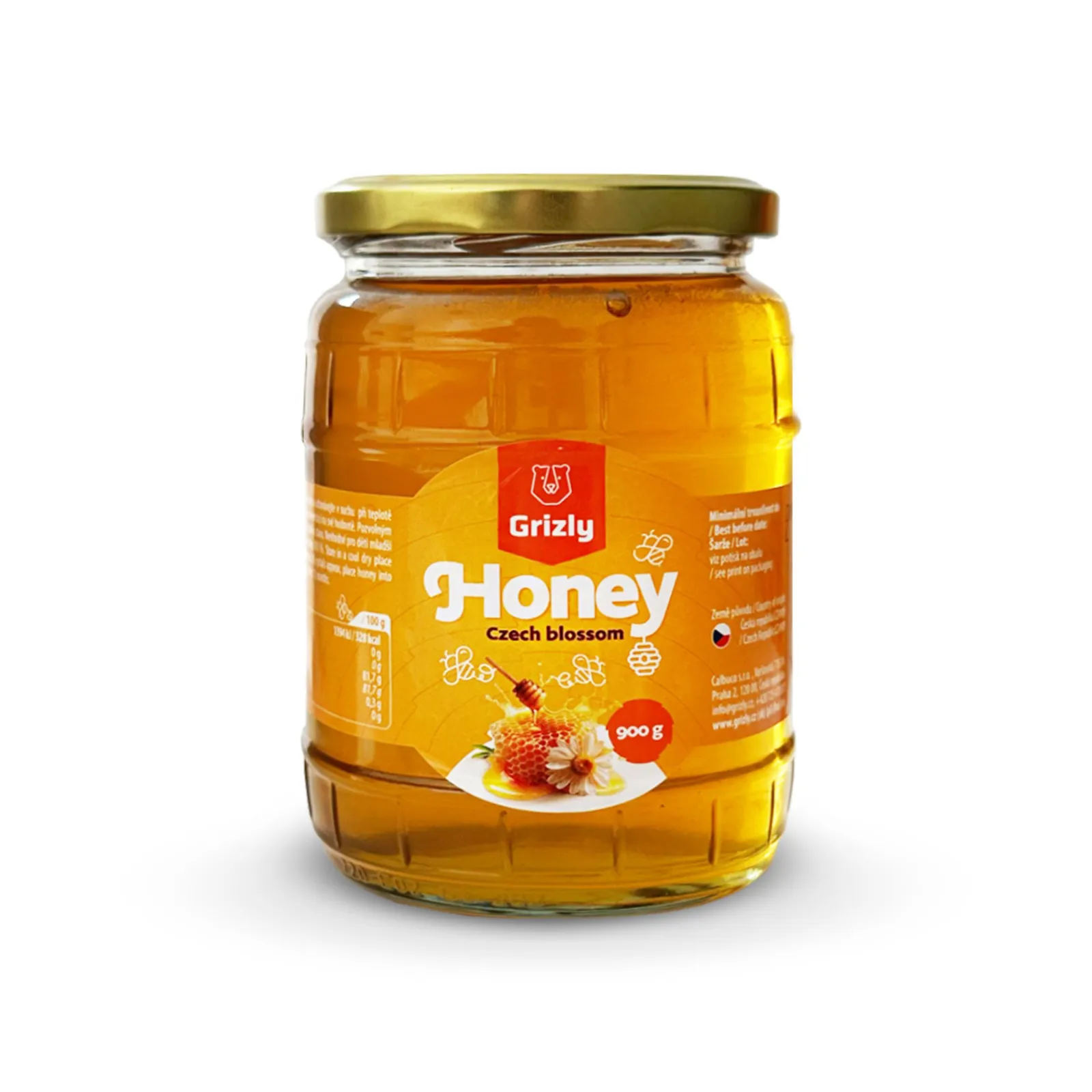 Med včelí květový český 900 g | Grizly